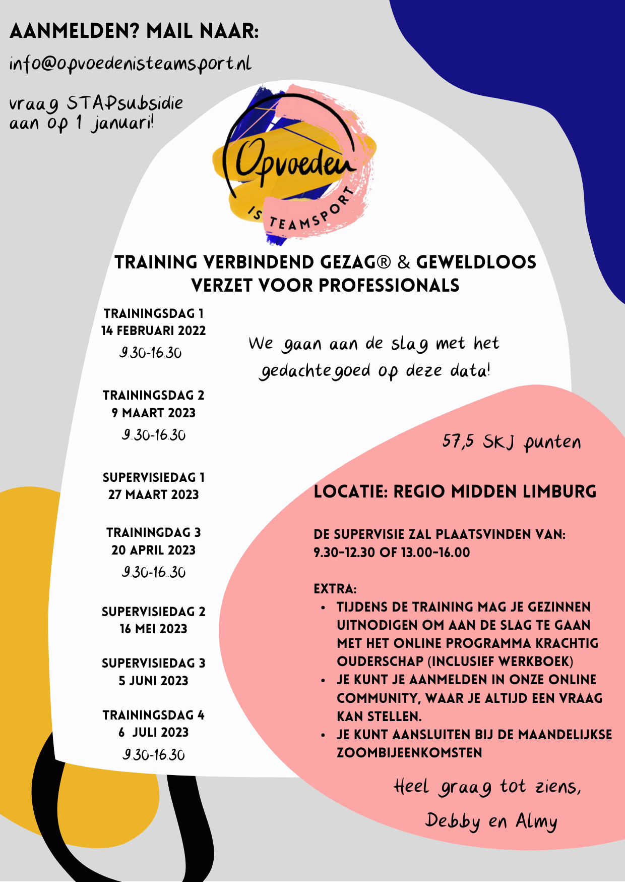 Training Verbindend Gezag® & Geweldloos Verzet voor Professionals ...